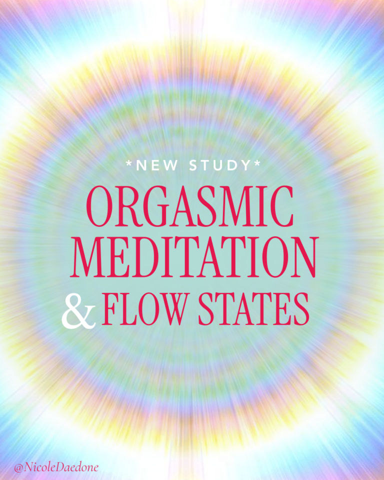 Orgasmic Meditation & Flow States - Nicole Daedone